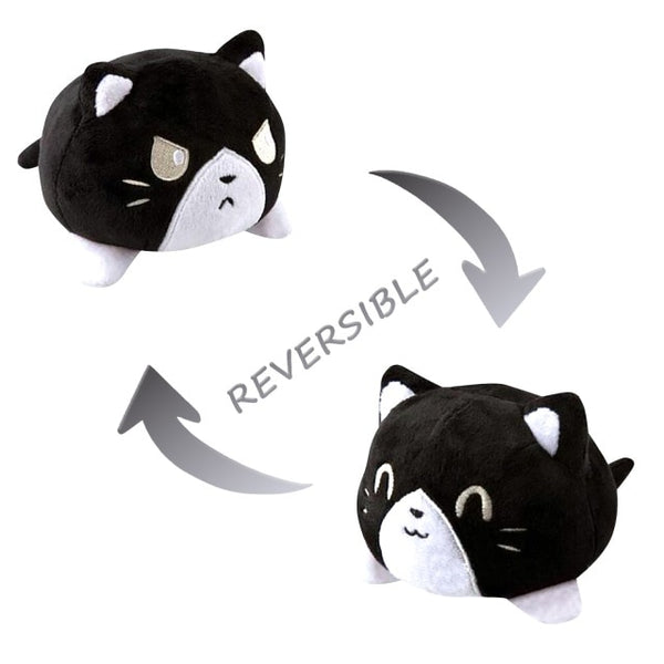 Reversible Cat Plush (cat double sided cat plush) | Helping Animals At Risk